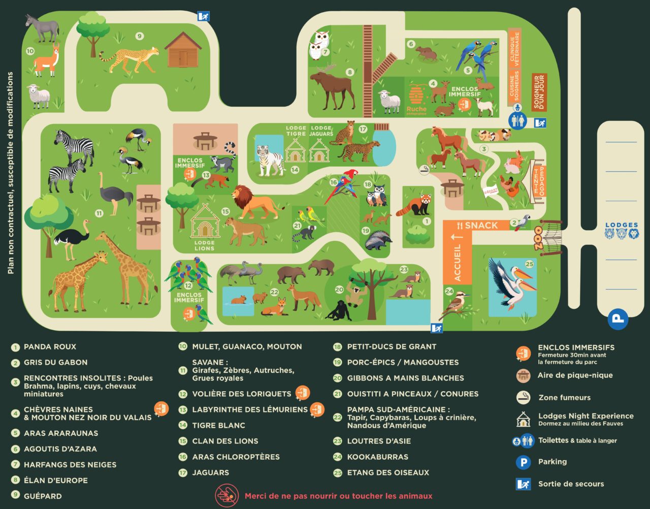 Préparer votre visite - Zoo de Bordeaux Pessac